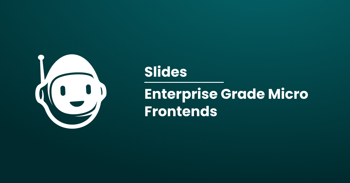 Micro Frontends | %s